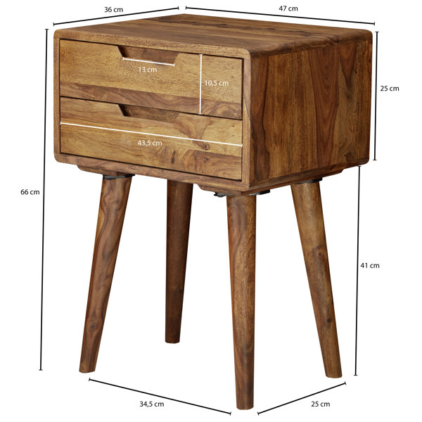Corrigan Studio Daxton Bedside Table & Reviews | Wayfair.co.uk