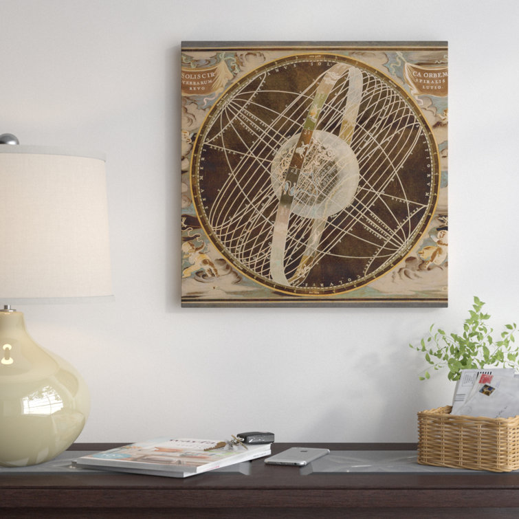 East Urban Home Celestial I by Russell Brennan - Wrapped Canvas Graphic ...
