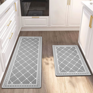 Wayfair | Light Gray Kitchen Mats You'll Love in 2023