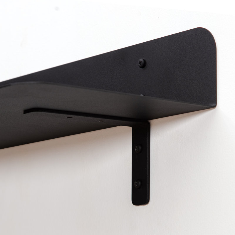 Ebern Designs Metal Floating Shelf & Reviews | Wayfair