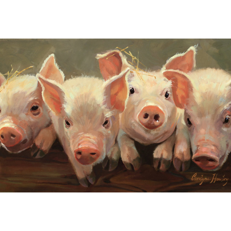 Brambly Cottage The Big Squeeze by Carolyne Hawley - Wrapped Canvas ...