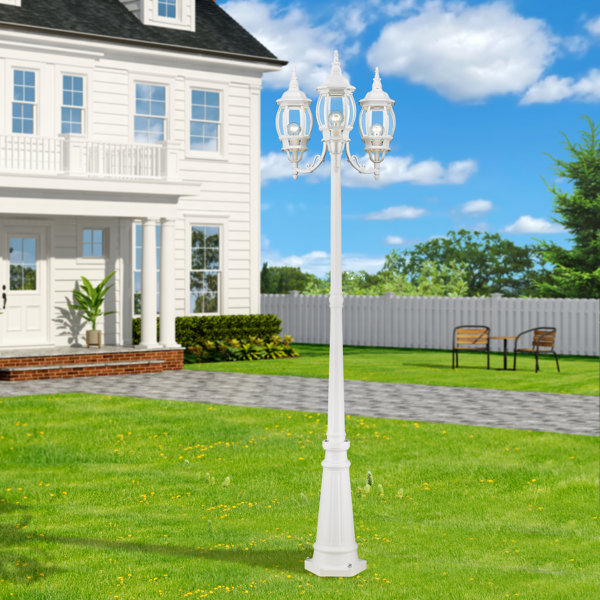 Darby Home Co Allayna Beveled Lamp Post (Full) | Wayfair