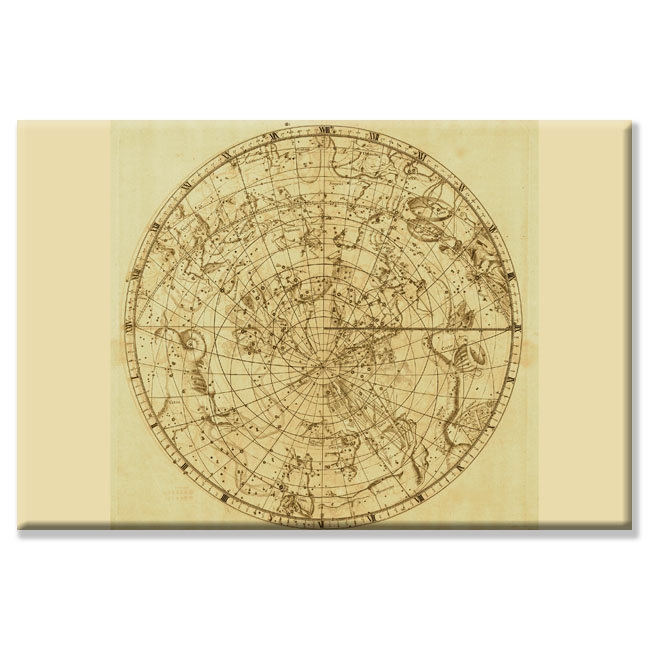 Buyenlarge Celestial Map Of The Mythological Heavens With Zodiacal ...