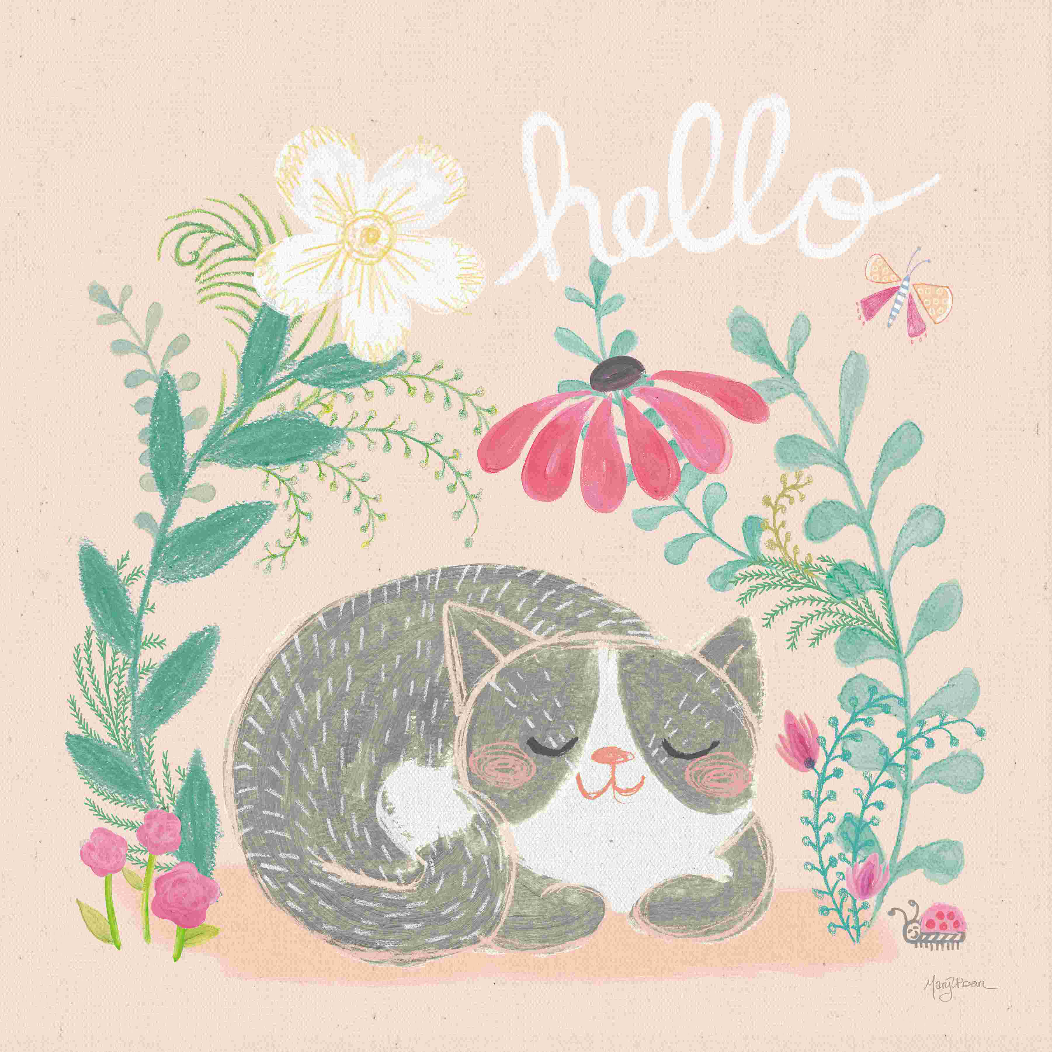 Trinx Garden Friends VI by Mary Urban - Wrapped Canvas Photograph | Wayfair