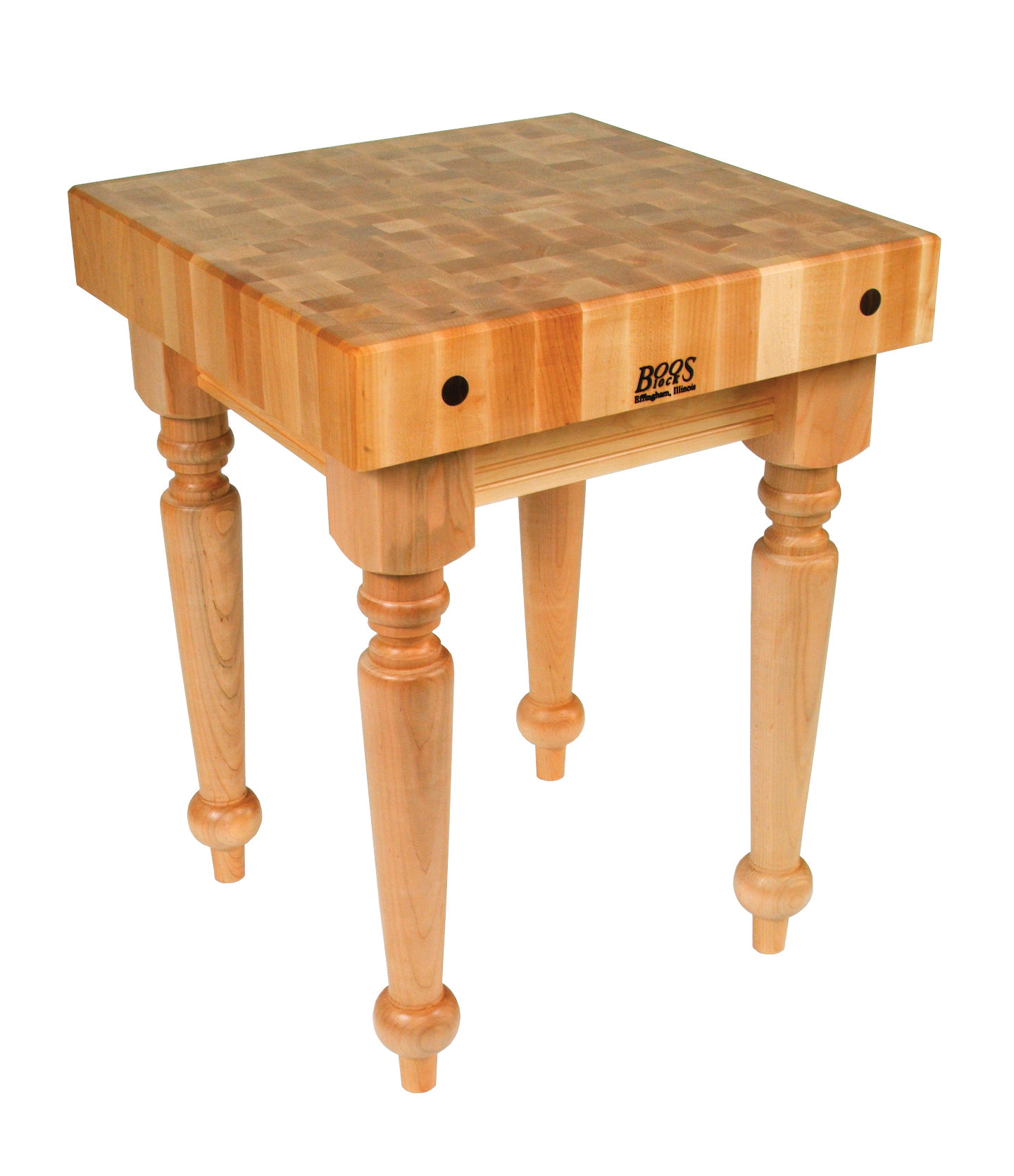 John Boos BoosBlock® Saratoga Farm Block Prep Table & Reviews | Wayfair