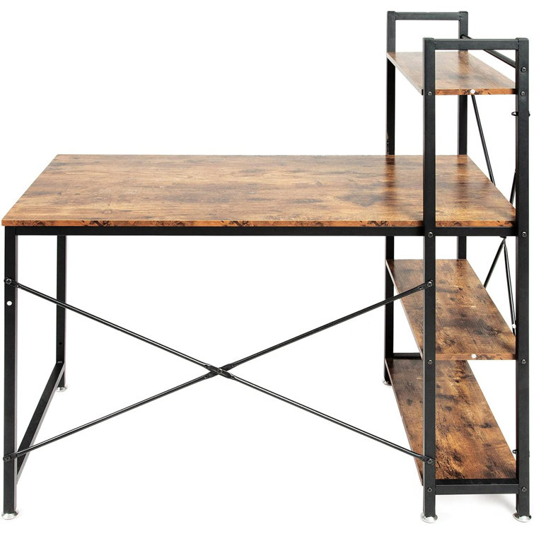 Williston Forge Fagersta 120Cm W Rectangular Computer Desk | Wayfair.co.uk