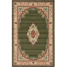 World Menagerie Balthrop Floral Area Rug in Green & Reviews | Wayfair