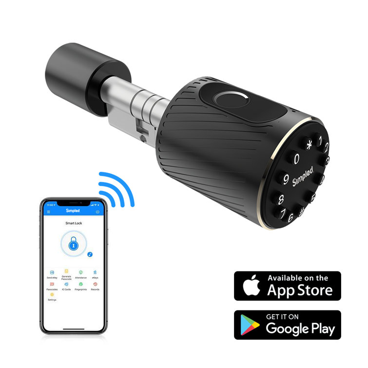 Simpled Smart Fingerprint Lock | Wayfair.co.uk