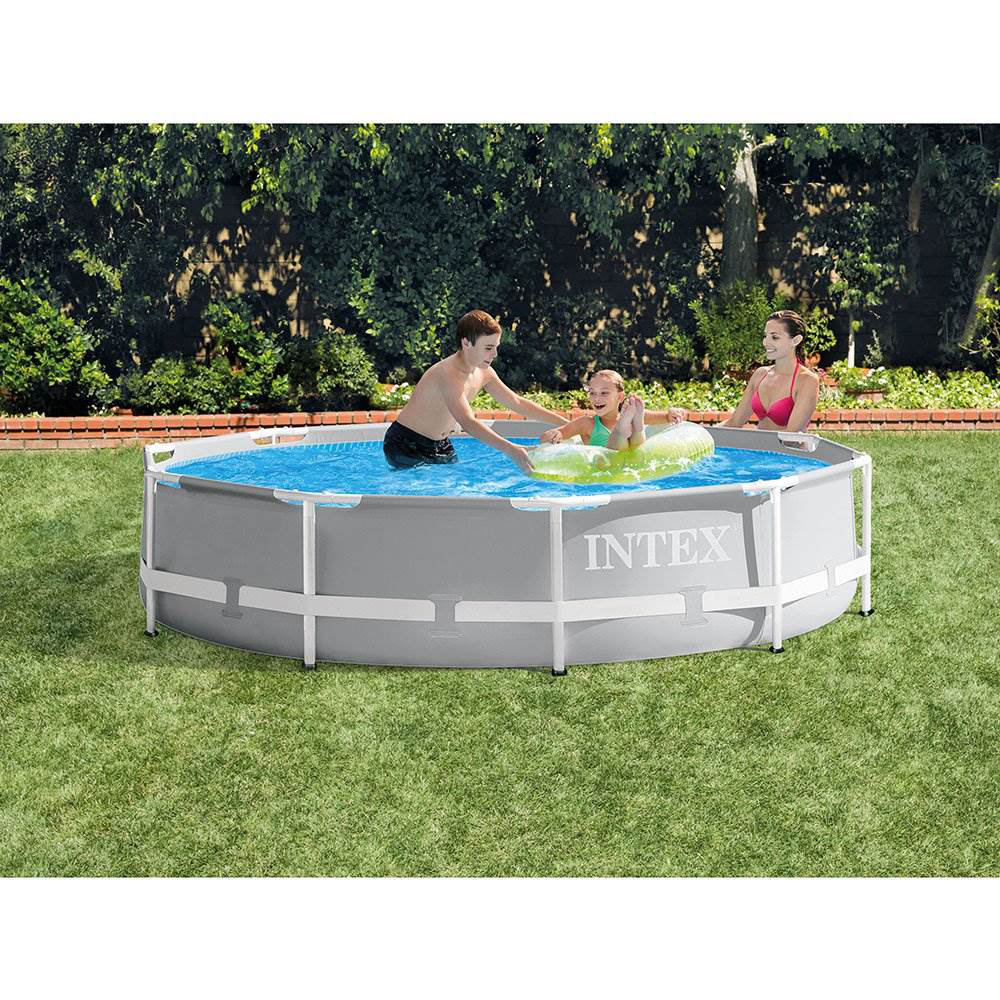 Intex 2.5' x 10' Steel Hard Sided Pool | Wayfair