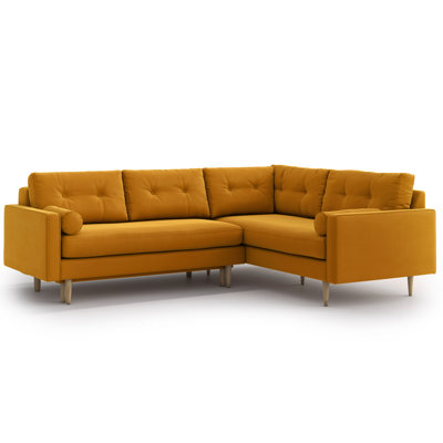Yellow Corner Sofas You'll Love | Wayfair.co.uk