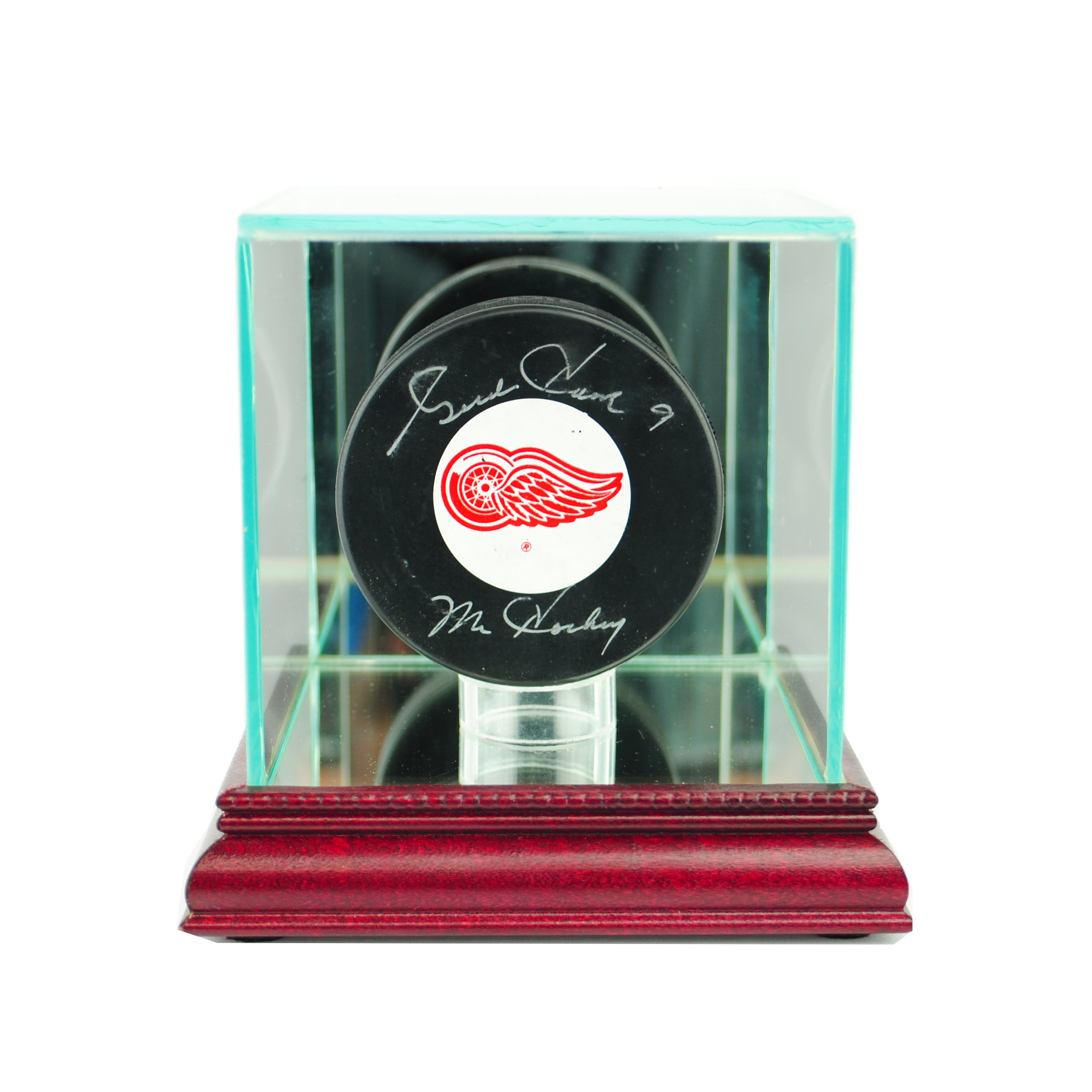 Perfect Cases And Frames 4'' x 4'' Glass Hockey Puck Display Case ...