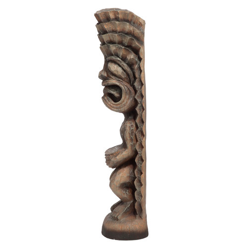 Design Toscano Tiki God of The Luau Statue & Reviews | Wayfair