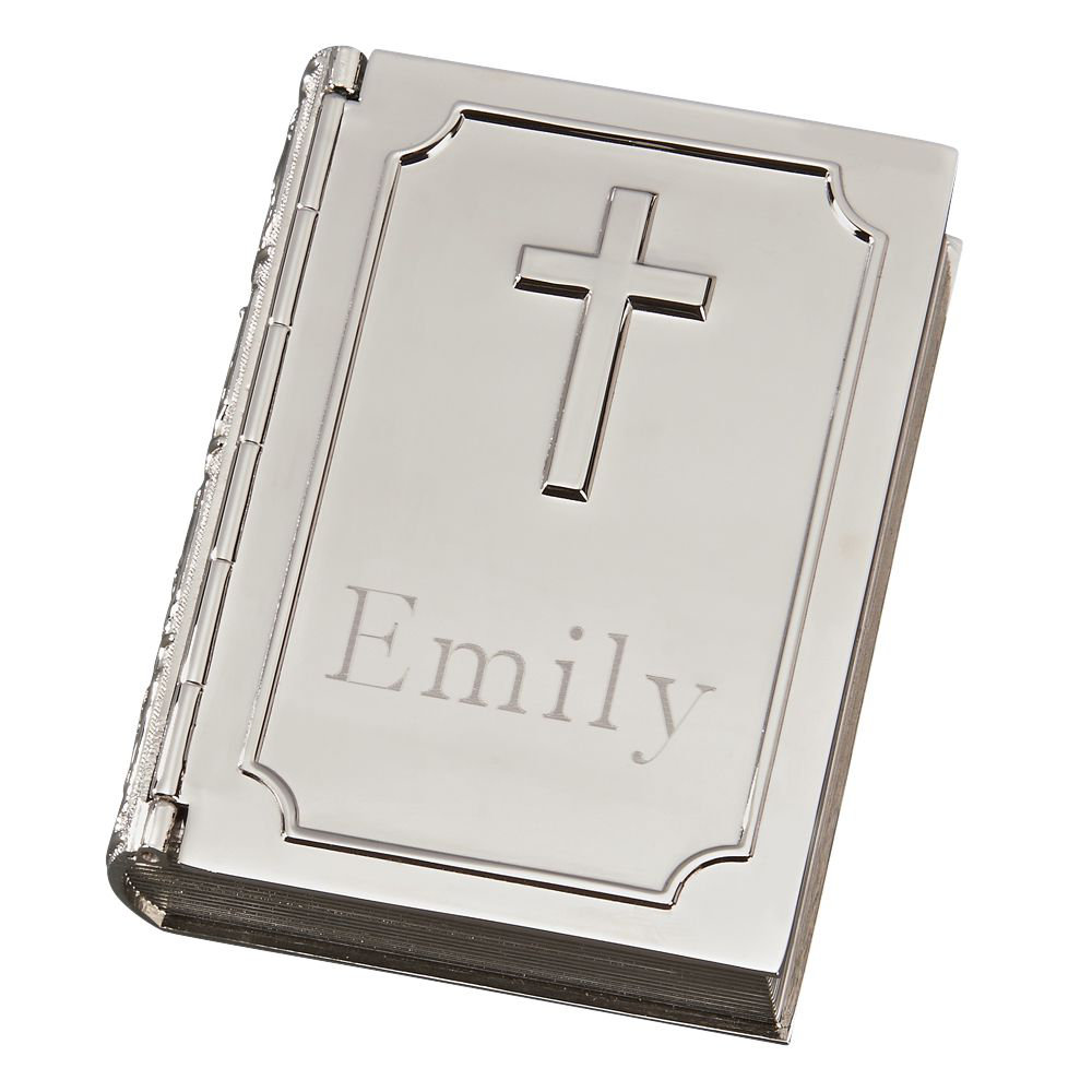 Creative Gifts International Hinged Cross Cover Book Box | Wayfair