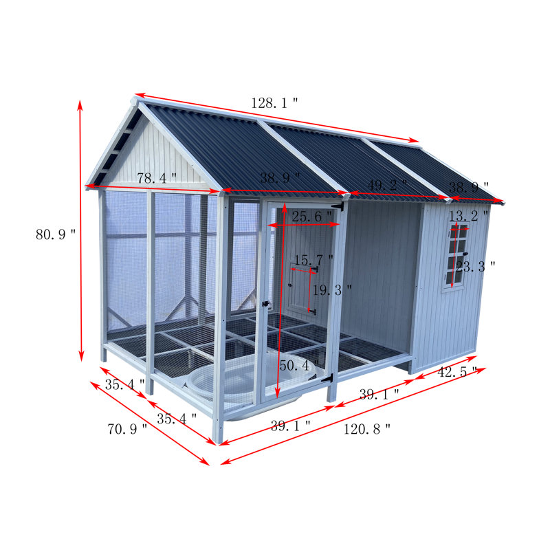 Zylina Modern Duck Barn | Wayfair