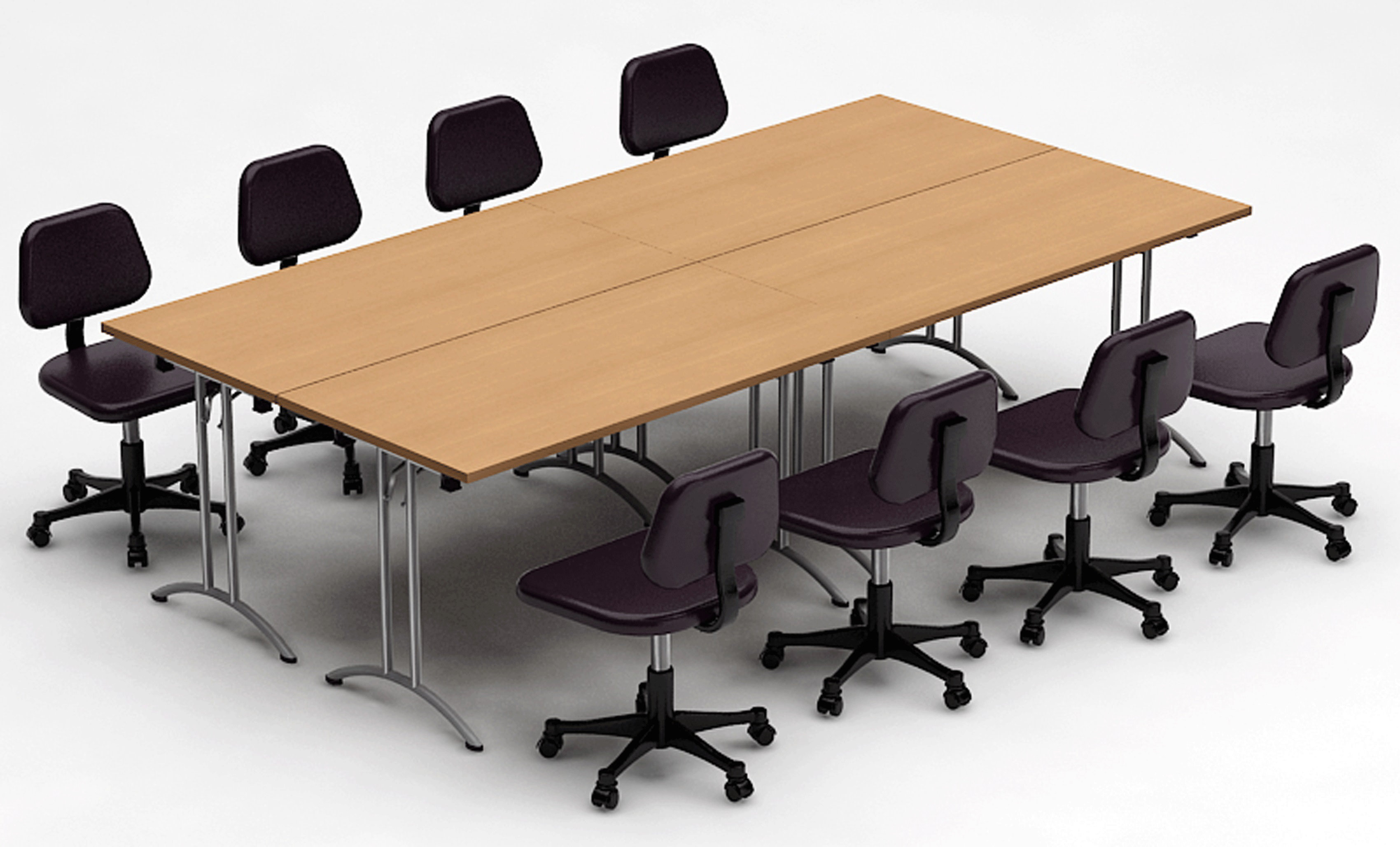 TeamWORK Tables Rectangular Conference Table | Wayfair