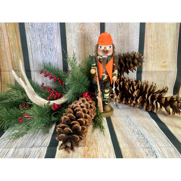 The Holiday Aisle® Deer Hunter Nutcracker & Reviews | Wayfair
