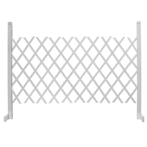 Dakota Fields Expanding Portable Wood Privacy Fence | Wayfair.co.uk
