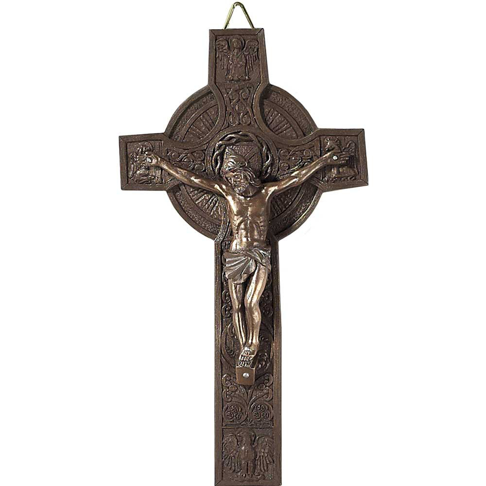 DicksonsInc Circle Crucifix Cross Wall Decor & Reviews | Wayfair