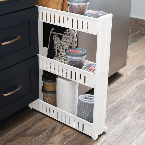 Simplify 3 Tier Slim Slide Out Storage Cart & Reviews | Wayfair