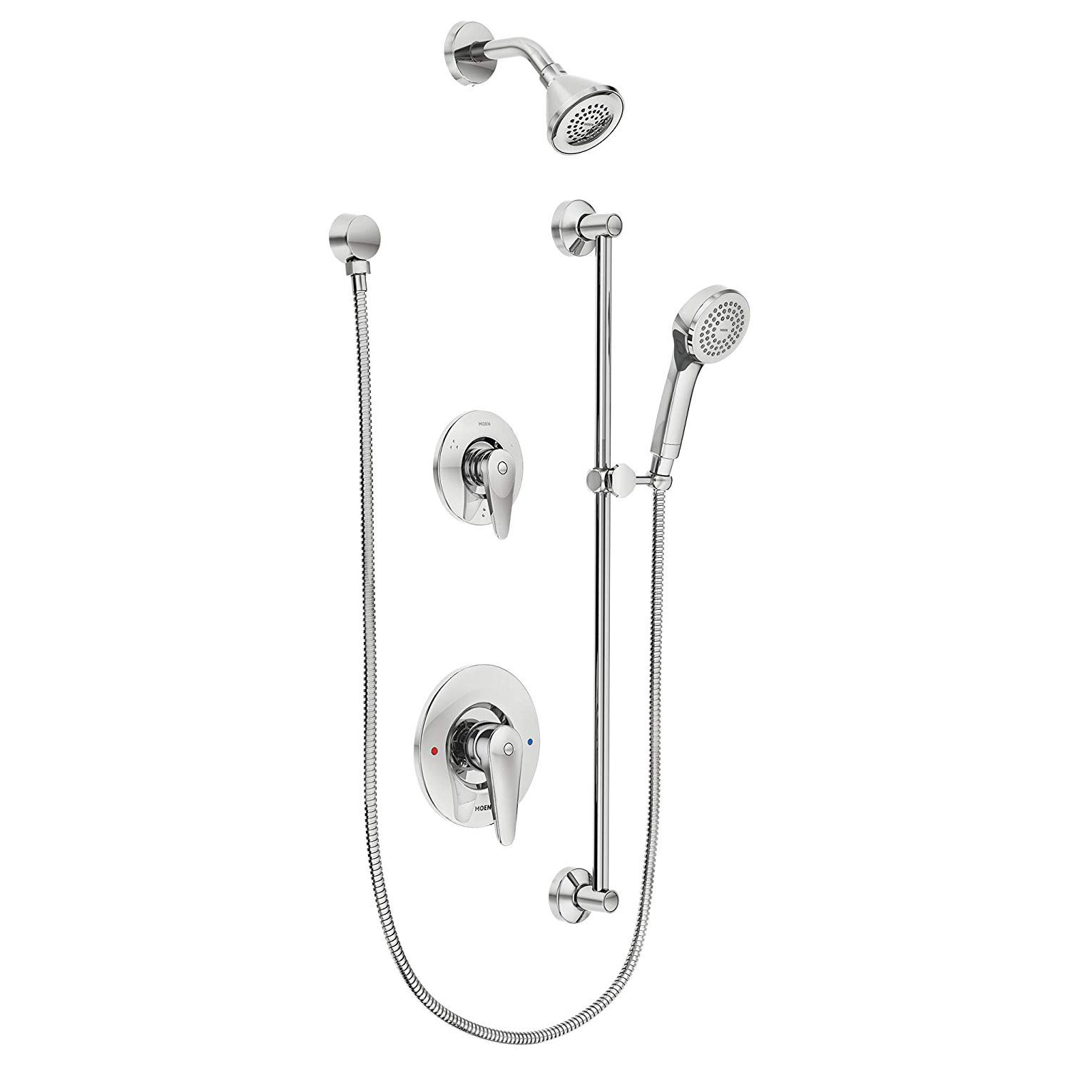 Moen Commercial Complete Shower System & Reviews | Wayfair