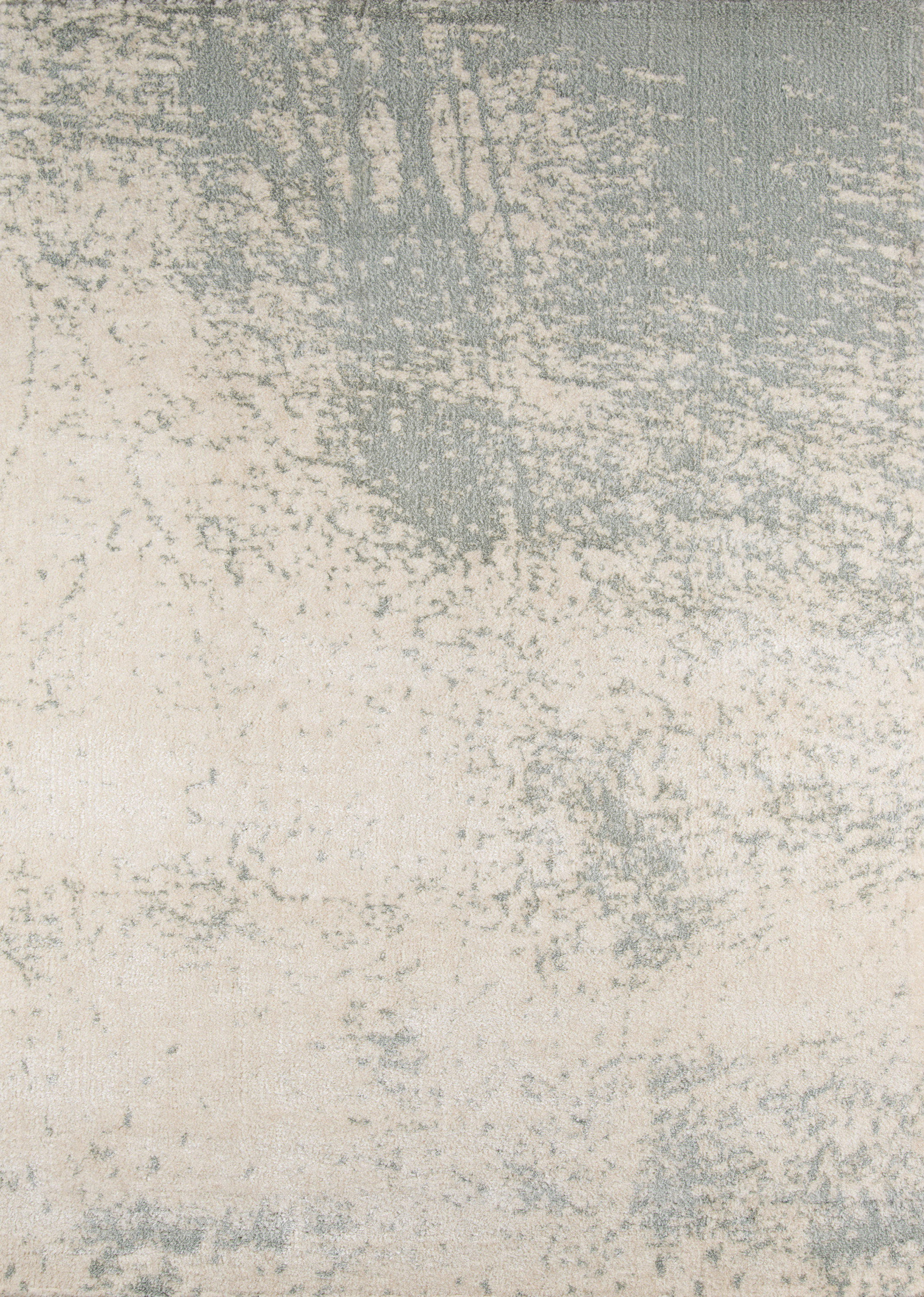 Wrought Studio Ariandne Abstract Area Rug in Ivory/Gray | Wayfair