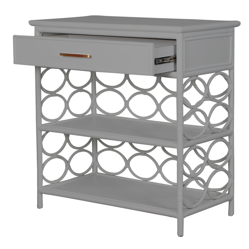 Bayou Breeze Manning 32'' Tall End Table with Storage | Wayfair