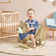 Qaba Kids Ride-On Toy Bear Rocker | Wayfair