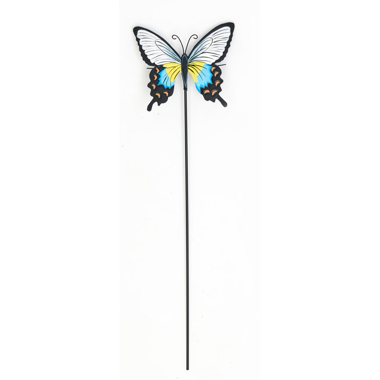 Gracie Oaks Butterfly Garden Stake | Wayfair