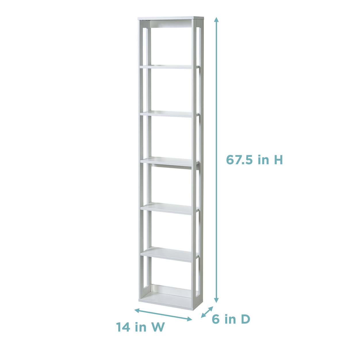 Latitude Run® Aidan-Hugh 7 Tiered Shelf & Reviews | Wayfair