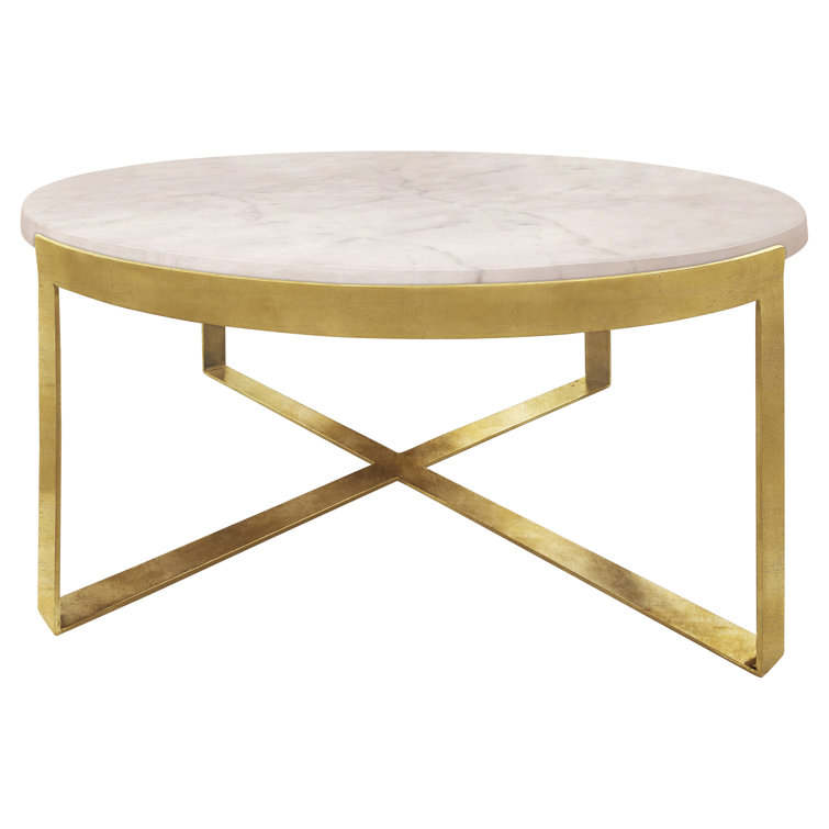 ellahome Los Angeles Cross Legs Coffee Table | Wayfair.ca