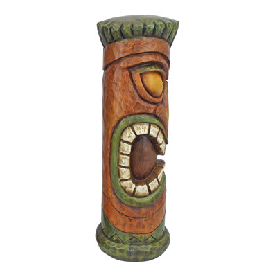Design Toscano Aloha Hawaii Tiki Moai Haku Hana Statue & Reviews | Wayfair
