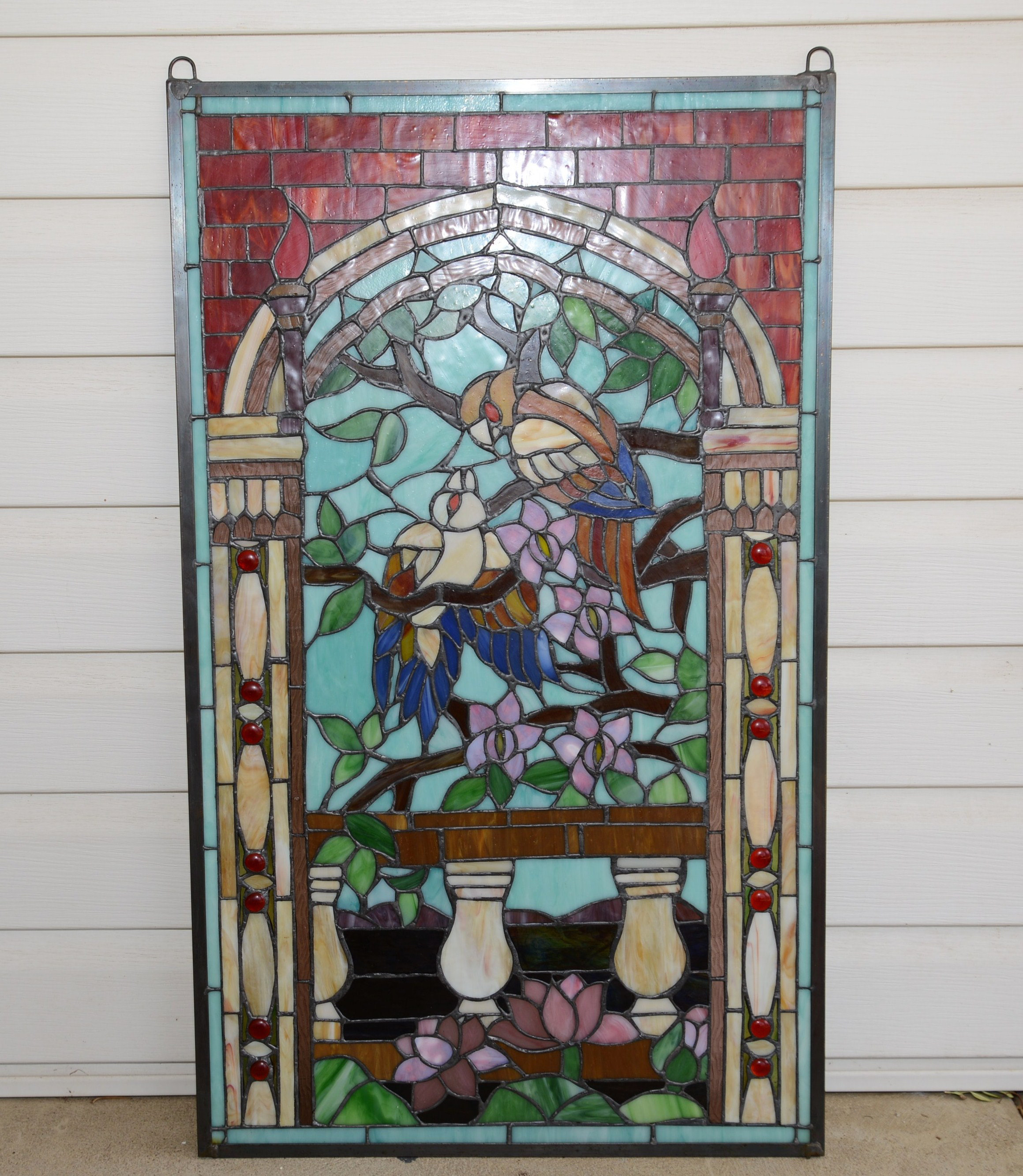 Red Barrel Studio® Tiffany Window Panel | Wayfair