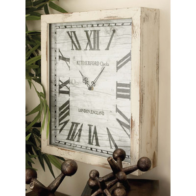 Rectangular Wall Clocks You'll Love | Wayfair
