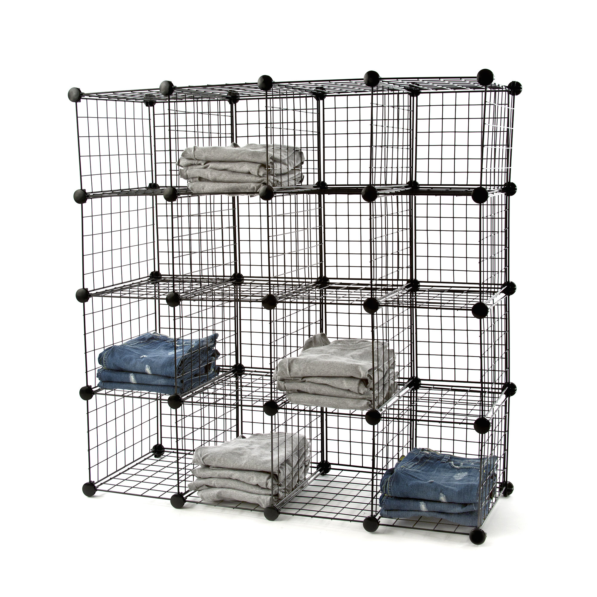 WFX Utility™ 40" H x 40" W x 16" D Wire Cubby Unit | Wayfair