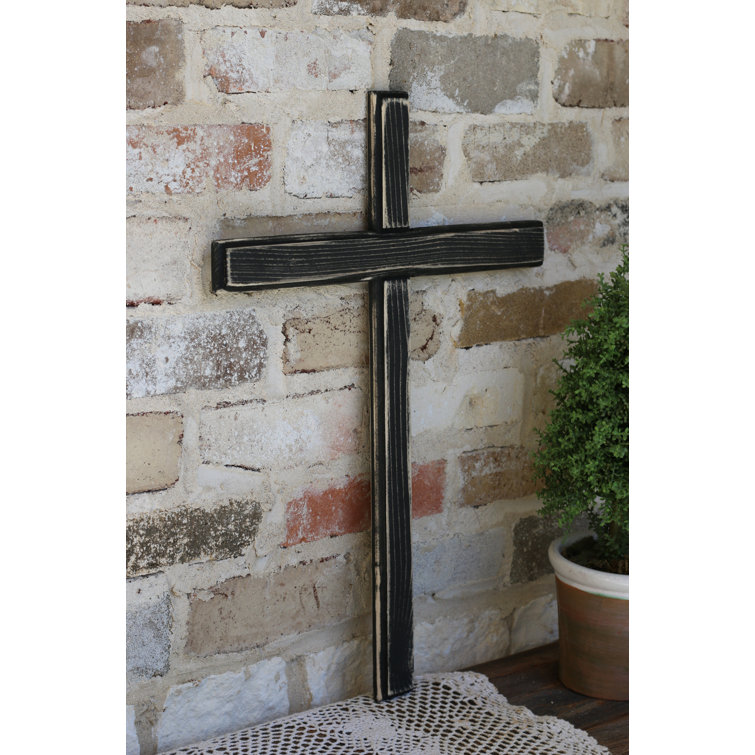 Millwood Pines Rustic Cross Wall Décor - Wayfair Canada