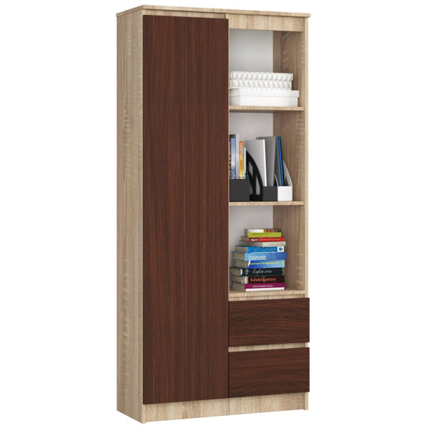 Ebern Designs Alexous 180Cm H x 80Cm W Wood Standard Bookcase | Wayfair ...