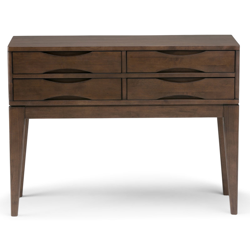Wade Logan® Agla 40'' Solid Wood Console Table & Reviews | Wayfair