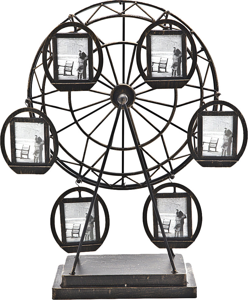 Philip Whitney Ferris Wheel Rotating Picture Frame & Reviews | Wayfair