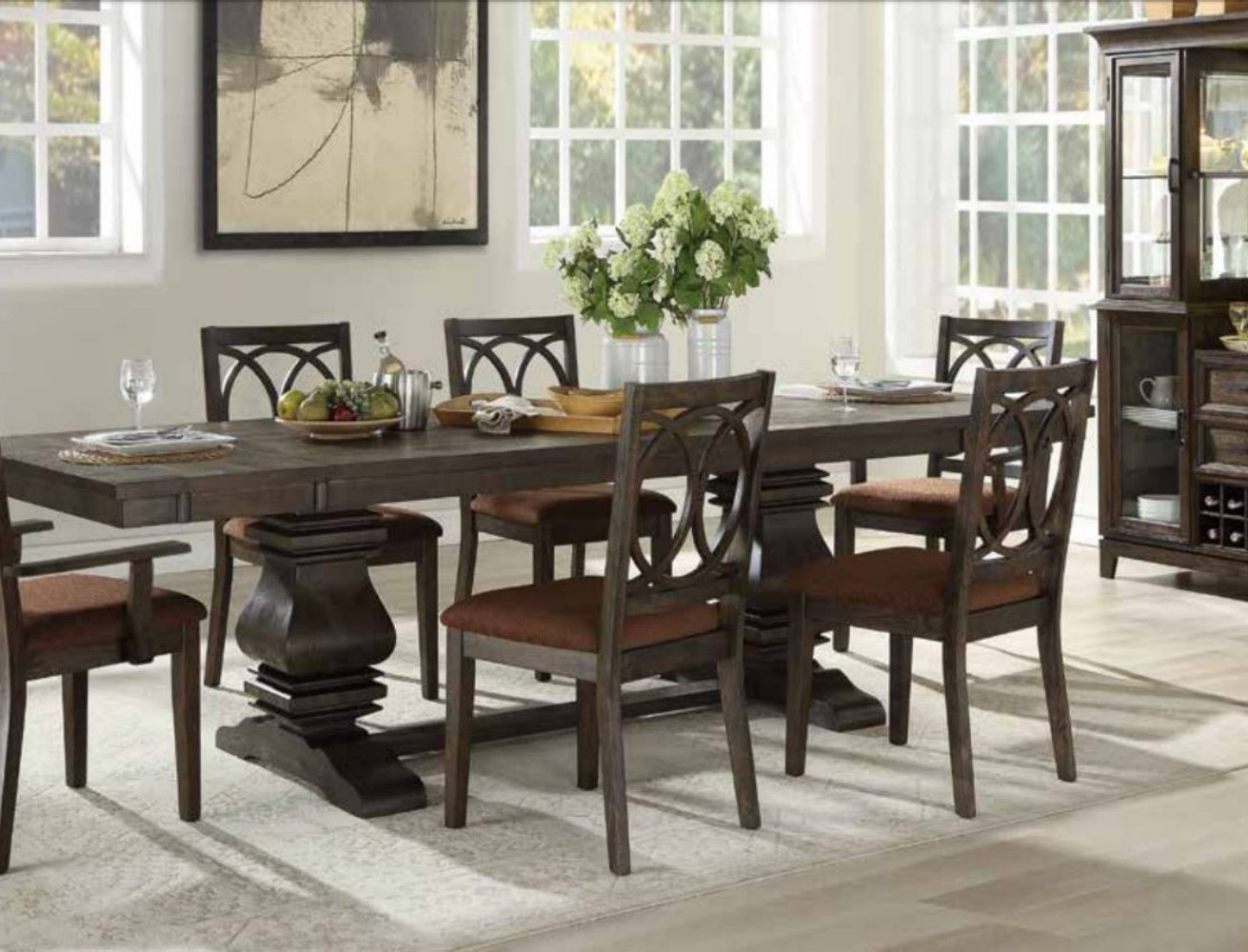 Charlton Home® Gunnell Arm Chair in Brown | Wayfair