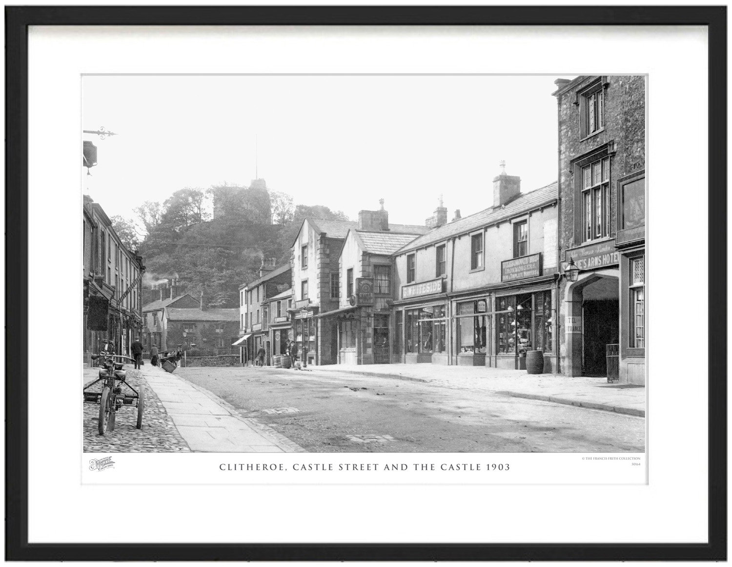 The Francis Frith Collection Clitheroe, Castle Street And The Castle ...