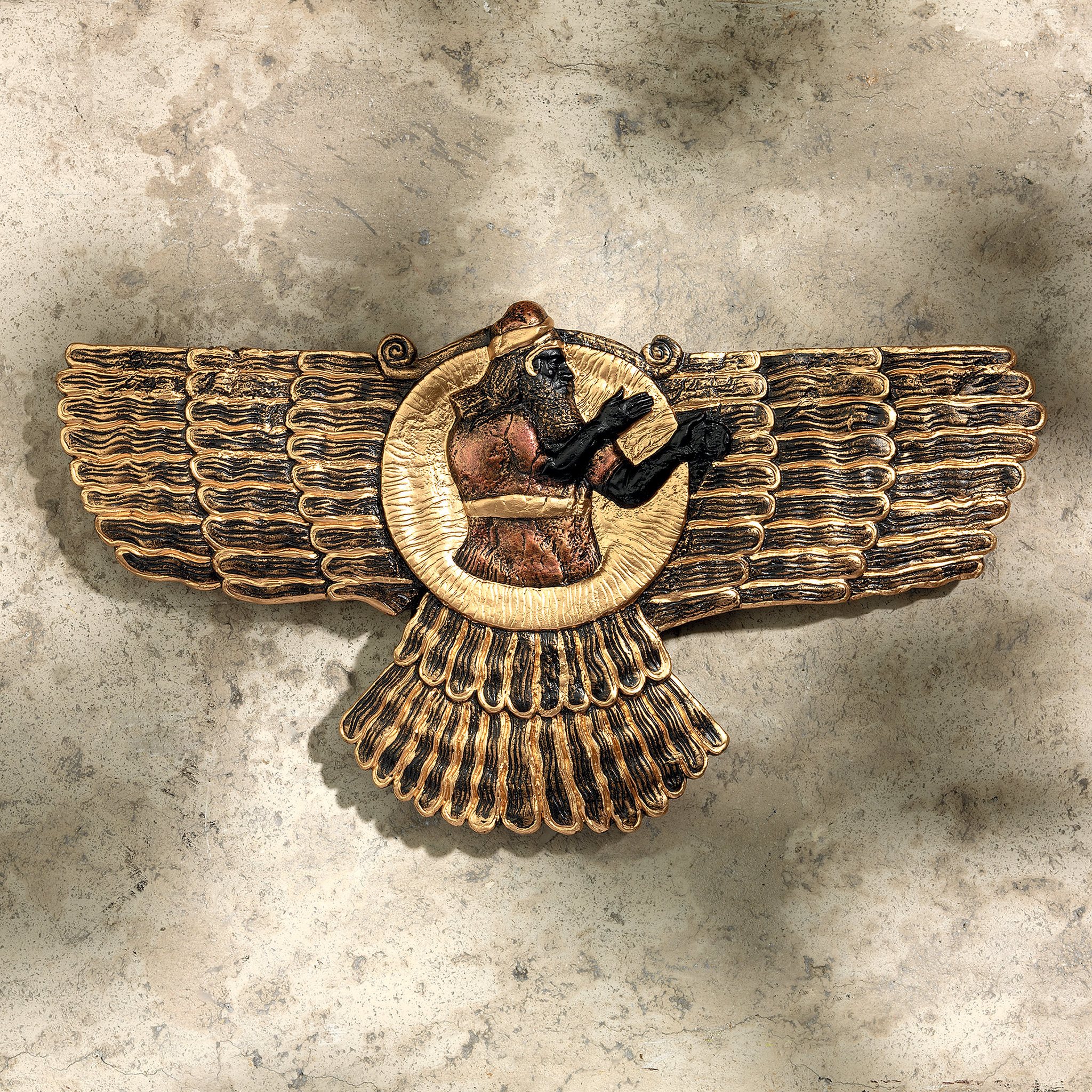 Design Toscano Ashur the Assyrian God Wall Décor | Wayfair