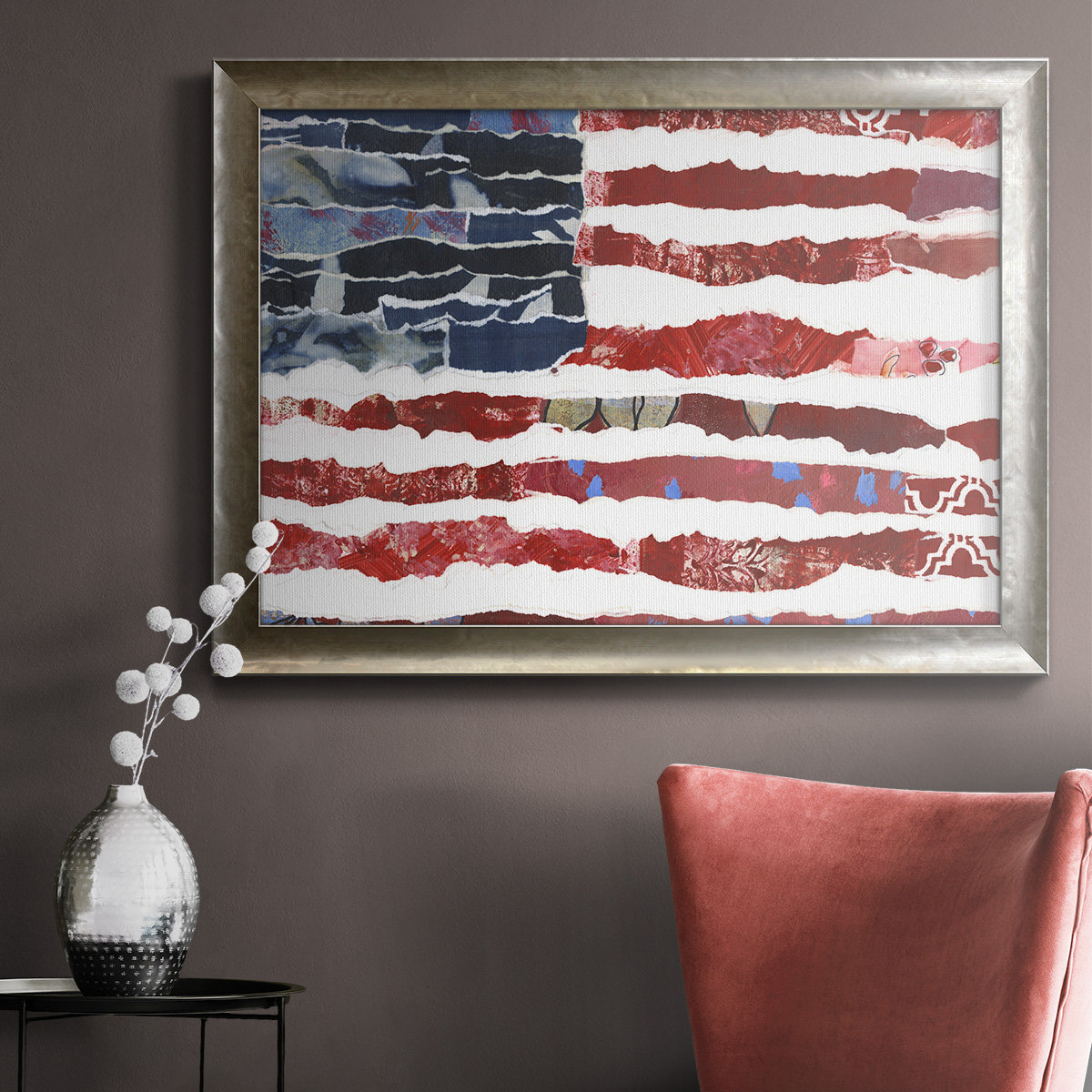 Winston Porter Patriotic Collage Flag II by - on | Wayfair