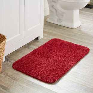 Red Bathroom Rugs You'll Love | Wayfair.ca