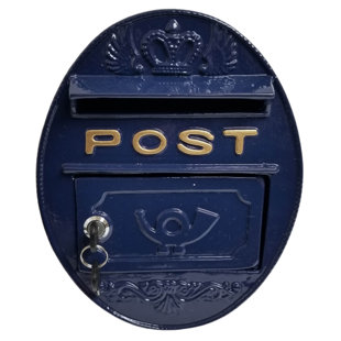 Lily Manor Horatio Wall Mounted Letter Box | Wayfair.co.uk