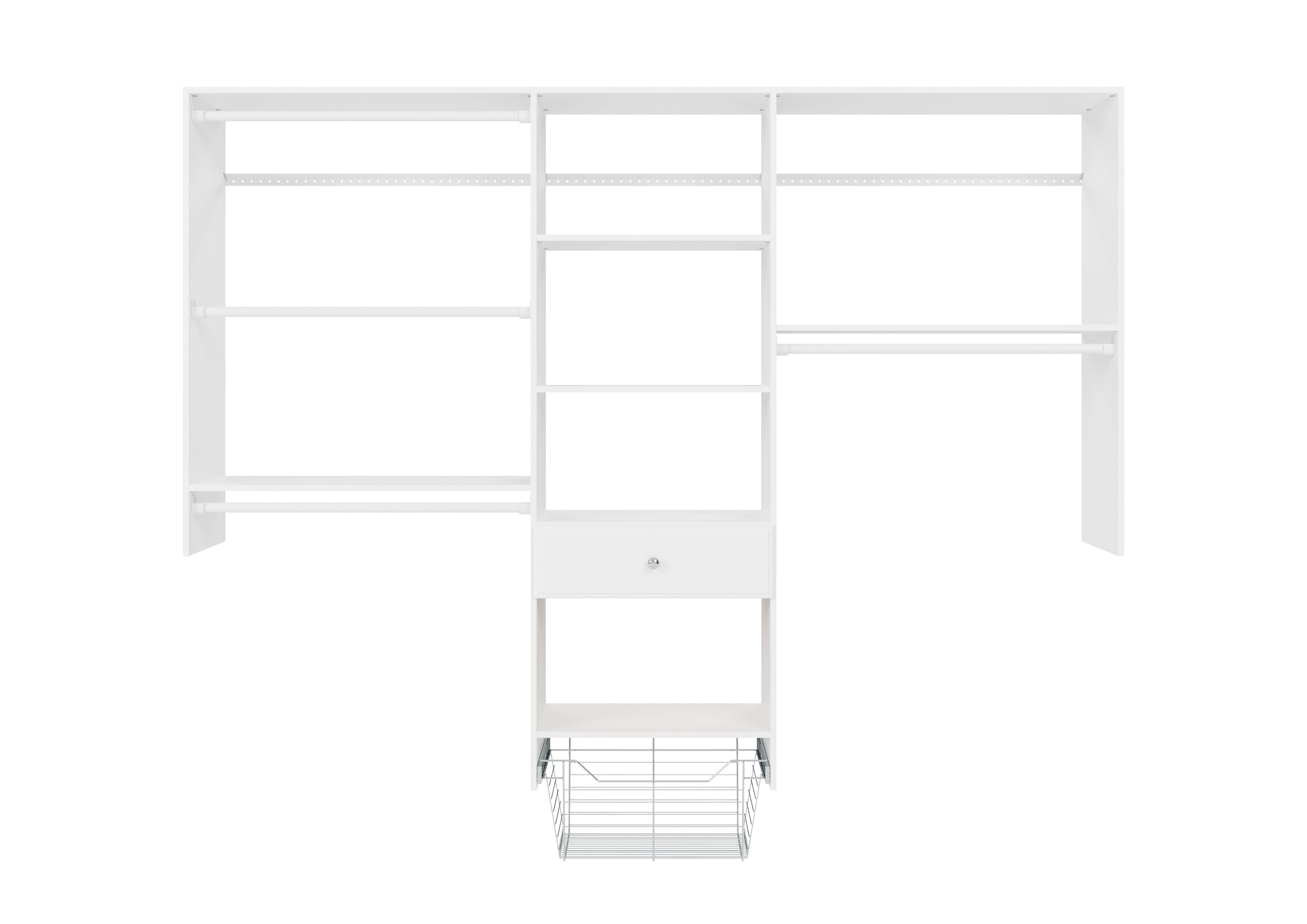 Dotted Line™ Grid Convertible Closet System | Wayfair