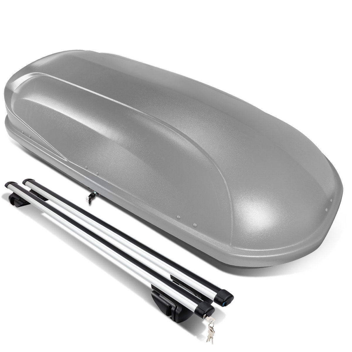 DNA Motoring Roof Rail Cross Cargo Storage Box | Wayfair
