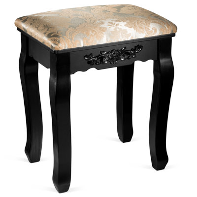 Black Vanity Stools You'll Love in 2019 | Wayfair