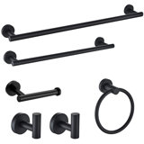 Matte Black Bathroom Hardware Sets You'll Love in 2021 | Wayfair