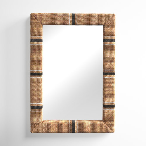 Joss & Main Genesis Rectangle Rope Wall Mirror & Reviews | Wayfair