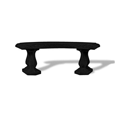 Cast Stone & Concrete Outdoor Benches You'll Love | Wayfair